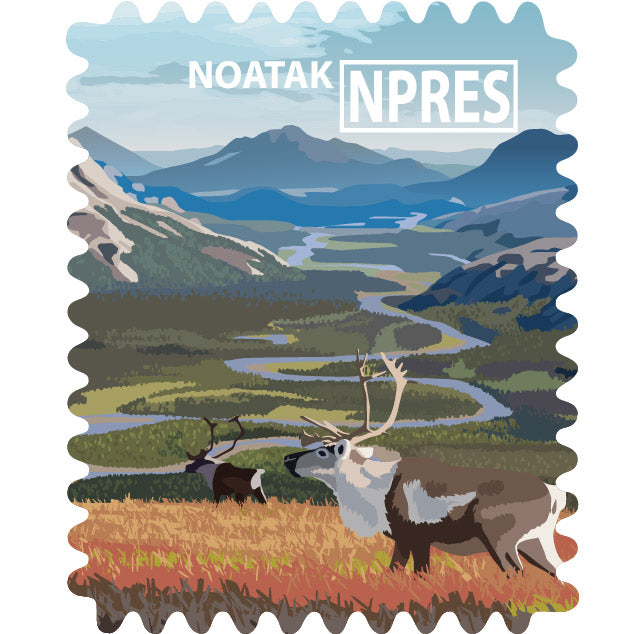 Noatak National Preserve Travel Stamp – Travel Stamps