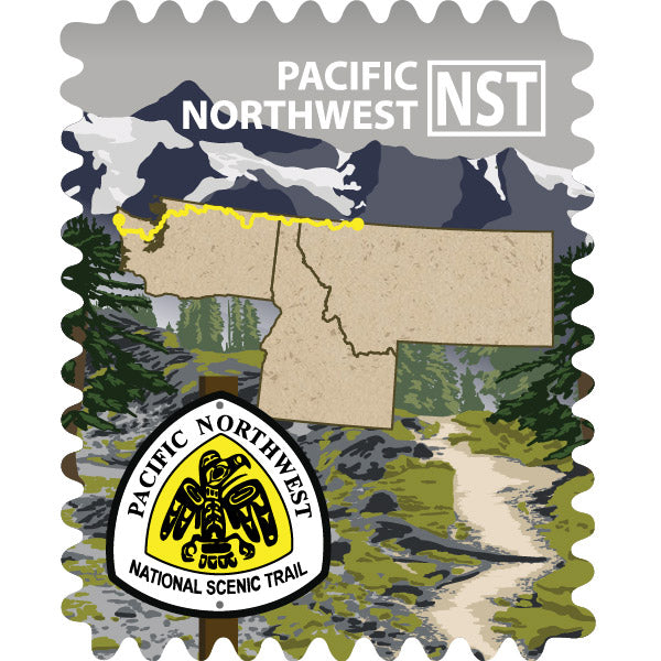 Pacific Northwest Trail Travel Stamp – Travel Stamps