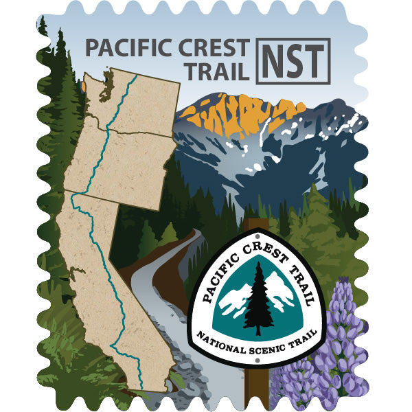 Pacific Crest Trail Travel Stamp – Travel Stamps