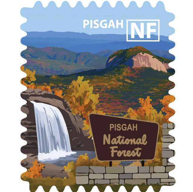 Pisgah National Forest Travel Stamp – Travel Stamps