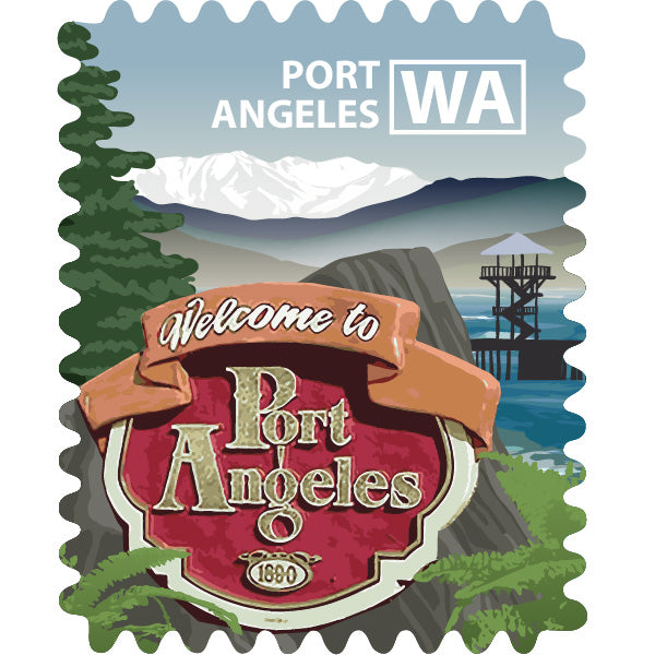 Port Angeles Travel Stamp – Travel Stamps