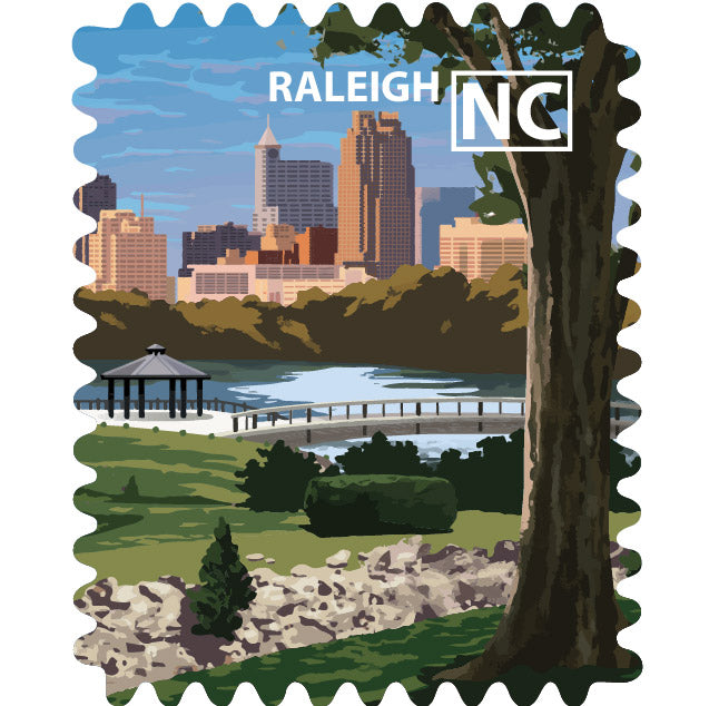 Raleigh Travel Stamp – Travel Stamps