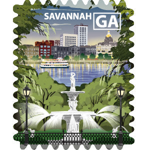 Savannah Travel Stamp – Travel Stamps