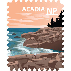Acadia National Park Travel Stamp – Travel Stamps