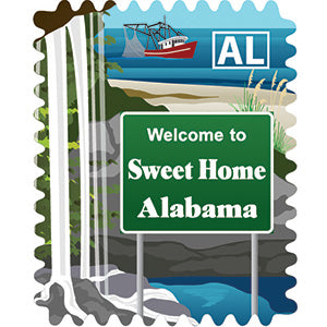 Alabama Travel Stamp – Travel Stamps