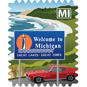 Michigan Travel Stamp – Travel Stamps