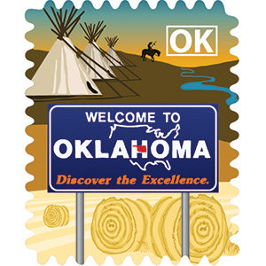 Oklahoma Travel Stamp – Travel Stamps