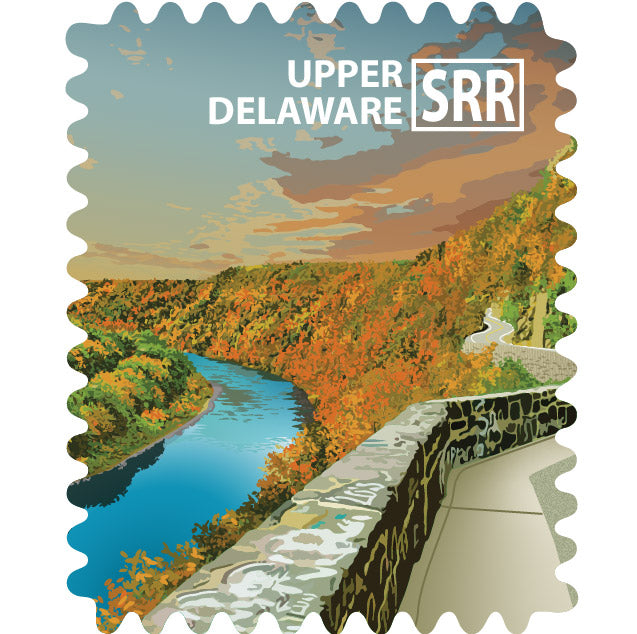 Upper Delaware Scenic Recreational River Travel Stamp – Travel Stamps