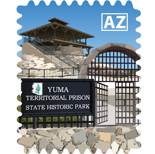 Yuma Territorial Prison Travel Stamp – Travel Stamps